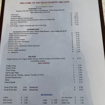 GOLD COUNTRY INN CAFE - Updated September 2024 - 52 Photos & 78 Reviews ...
