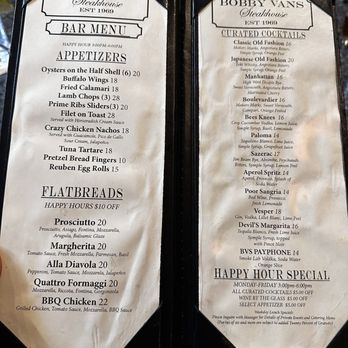 BOBBY VAN’S STEAKHOUSE - Updated January 2026 - 674 Photos & 562 ...