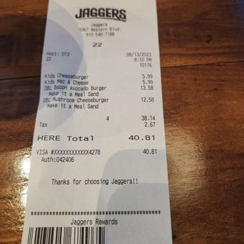 JAGGERS - Updated July 2025 - 69 Photos & 54 Reviews - 1067 Western ...