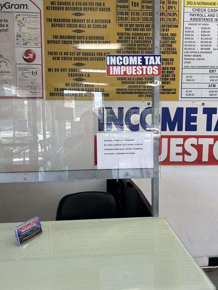 123 INCOME TAX NORMANDIE - Updated July 2025 - 10 Photos - 280 S ...