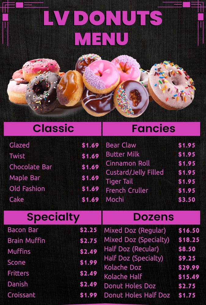LV DONUTS - Updated May 2026 - 197 Photos & 135 Reviews - 5435 S Fort ...