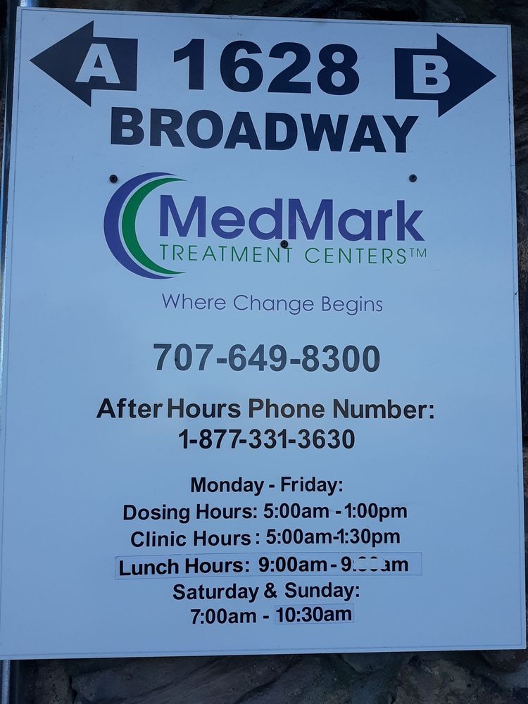 MEDMARK TREATMENT CENTERS VALLEJO - 1628 Broadway St, Vallejo ...