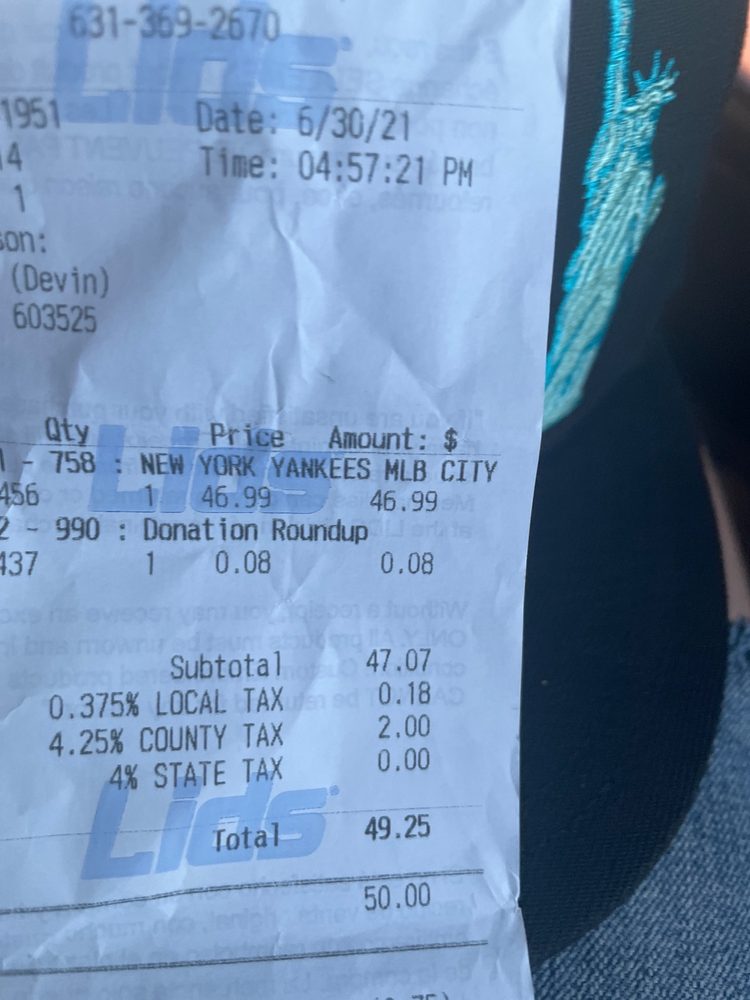 LIDS - Updated April 2025 - 1770 W Main St, Riverhead, New York ...