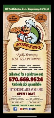 ROSETTA’S PIZZA - Updated December 2025 - 10 Photos & 25 Reviews - 209 ...