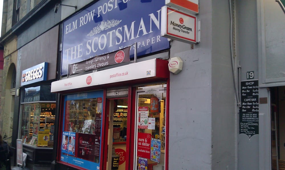 ELM ROW POST OFFICE - Updated December 2024 - 20 Elm Row, Edinburgh ...