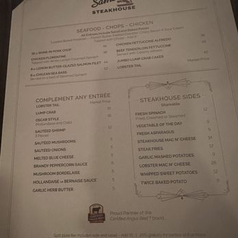 SAM’S STEAKHOUSE - Updated July 2025 - 233 Photos & 350 Reviews - 10205 ...