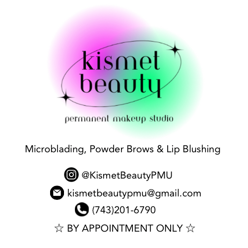 KISMET BEAUTY PMU STUDIO - Request an Appointment - 113 N Main St ...