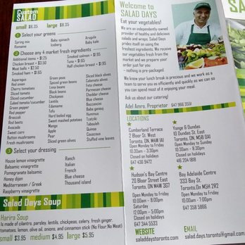 SALAD DAYS - Updated January 2026 - 48 Photos & 128 Reviews - 2 Bloor ...