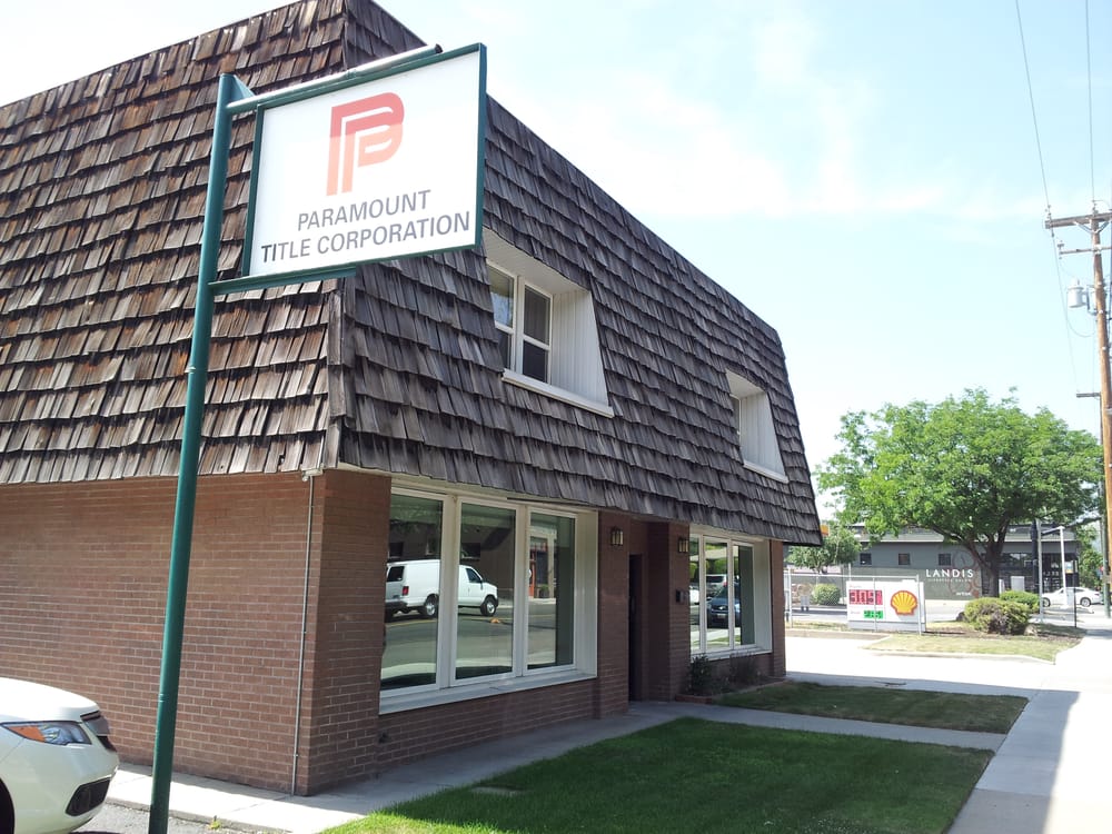 PARAMOUNT TITLE - Updated October 2025 - 1326 South 900th E, Salt Lake ...