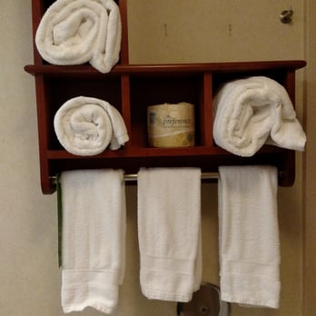 Hampton Inn Towel Rack