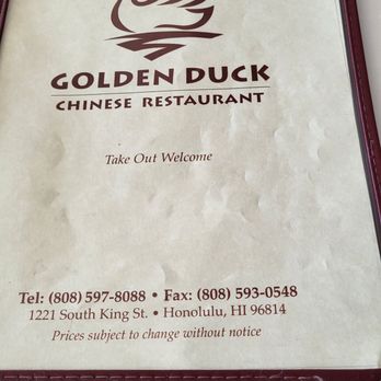 GOLDEN DUCK - Updated June 2025 - 1010 Photos & 484 Reviews - 1221 S ...