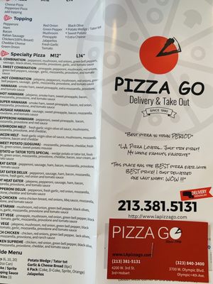PIZZA GO - Updated October 2025 - 11 Photos & 21 Reviews - 3700 W ...