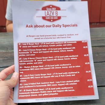 LAZY B - Updated June 2024 - 28 Photos & 44 Reviews - 303 US Hwy 395 E ...