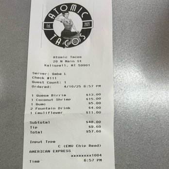 ATOMIC TACOS - Updated October 2025 - 14 Photos & 22 Reviews - 136 E ...