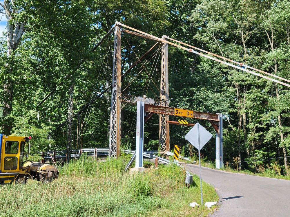 LOWER BRIDGE AT ENGLISH CENTER - 11281 Sr4001, Waterville, Pennsylvania ...