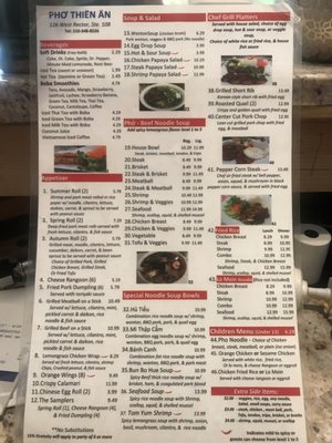 PHO THIEN AN - 193 Photos & 265 Reviews - Vietnamese - 126 W Rector St ...