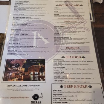 IRON & ALE LYNCHBURG TAP AND TABLE - Updated September 2024 - 221 ...