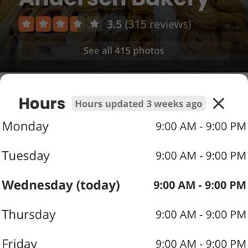 ANDERSEN BAKERY - Updated January 2025 - 438 Photos & 329 Reviews - 270 ...