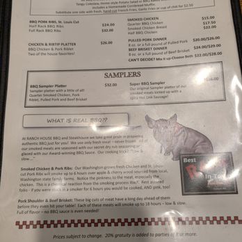 RANCH HOUSE BBQ & STEAKHOUSE - Updated December 2025 - 425 Photos & 518 ...