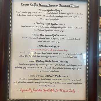 CREMA COFFEE HOUSE AND PASTRIES - Updated December 2024 - 60 Photos ...