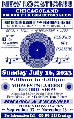 CHICAGOLAND RECORD COLLECTORS SHOW - Updated October 2025 - 6200 Joliet ...
