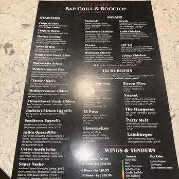 423 MAIN BAR GRILL & ROOFTOP - Updated March 2025 - 57 Photos & 49 ...