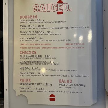 SAUCED. - Updated November 2024 - 108 Photos & 84 Reviews - 1881-B Main ...