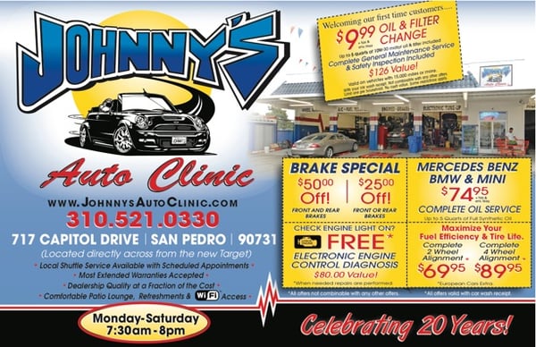 JOHNNY’S AUTO CLINIC - Updated October 2025 - 32 Photos & 208 Reviews ...