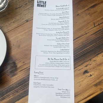 LITTLE BEAST RESTAURANT - Updated August 2024 - 1897 Photos & 1355 ...
