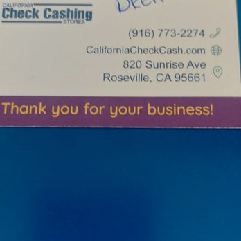 CALIFORNIA CHECK CASHING STORES - Updated January 2026 - 25 Reviews ...