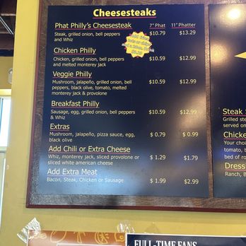 PHAT PHILLY’S CHEESESTEAKS - Updated December 2025 - 175 Photos & 337 Reviews - 1305 S Peoria ...
