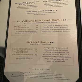 PERRY’S STEAKHOUSE & GRILLE - GRAPEVINE - Updated July 2024 - 1049 ...