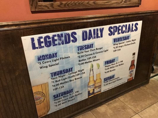 LEGENDS - Updated December 2025 - 17 Reviews - 2545 N 5th St Hwy ...