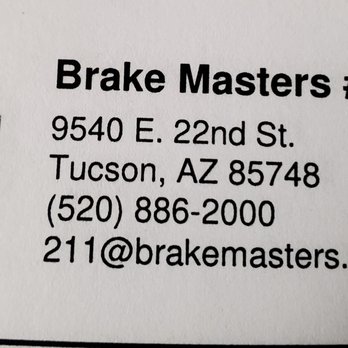BRAKE MASTERS - Updated January 2026 - 16 Photos & 33 Reviews - 9540 E ...