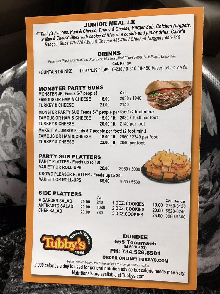 TUBBY’S SUB SHOP - Updated October 2025 - 30 Photos - 655 Tecumseh St ...