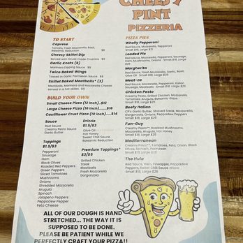 CHEESY PINT PIZZERIA - Updated October 2025 - 24 Photos & 16 Reviews ...