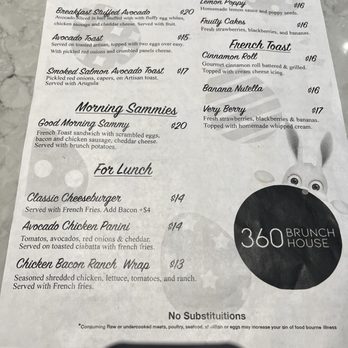 360 BRUNCH HOUSE - Updated December 2024 - 339 Photos & 164 Reviews ...