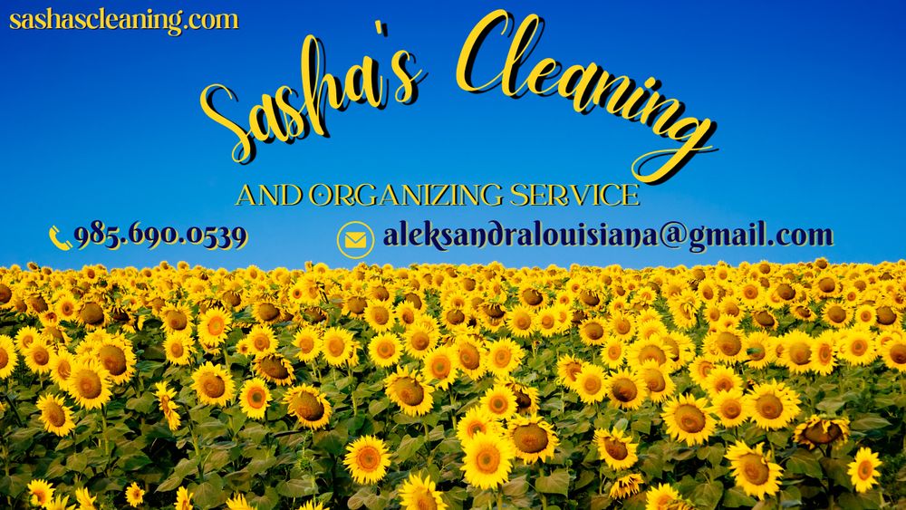 SASHA’S CLEANING & ORGANIZATION SERVICE - Slidell, Louisiana - Home ...