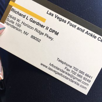 LAS VEGAS FOOT AND ANKLE CENTERS - Updated September 2024 - 39 Reviews ...