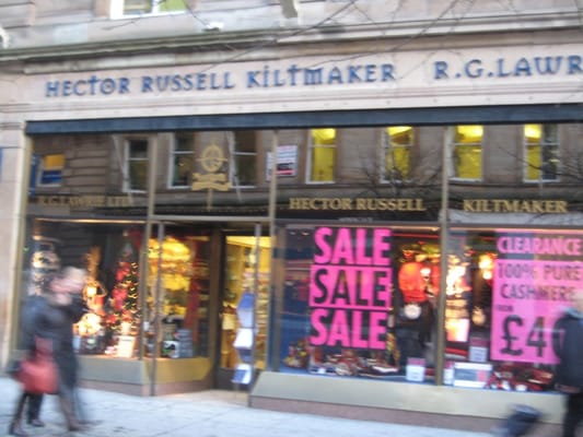 HECTOR RUSSELL KILTMAKER - Updated January 2026 - 110 Buchanan Street ...