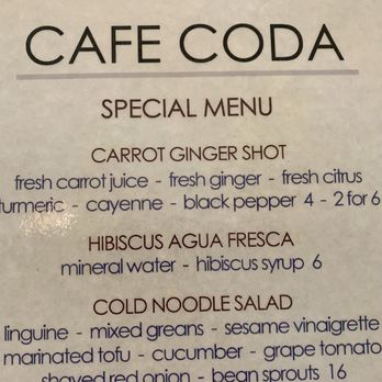CAFE CODA - Updated October 2025 - 351 Photos & 494 Reviews - 265 ...