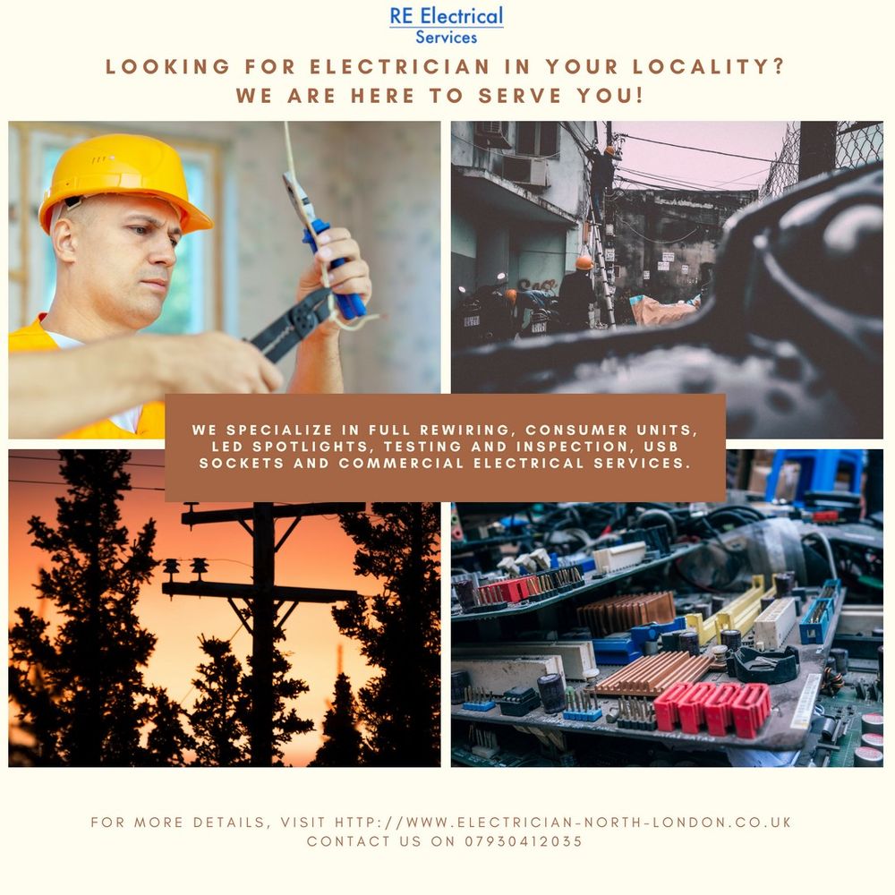 RE ELECTRICAL - 25 Clarence Road, London, United Kingdom - Yelp