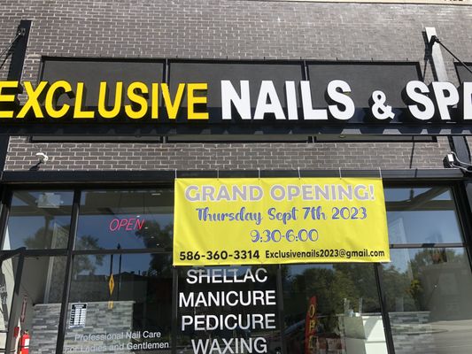 EXCLUSIVE NAILS & SPA - 16 Photos - 145 E 14 Mile Rd, Clawson, Michigan ...