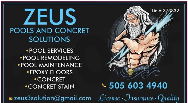 ZEUS POOLS AND CONCRET SOLUTION - Updated July 2025 - Albuquerque, New ...