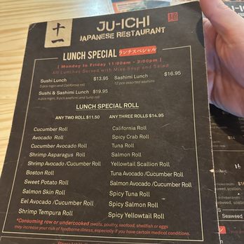 JU-ICHI JAPANESE RESTAURANT - Updated May 2024 - 238 Photos & 91 ...