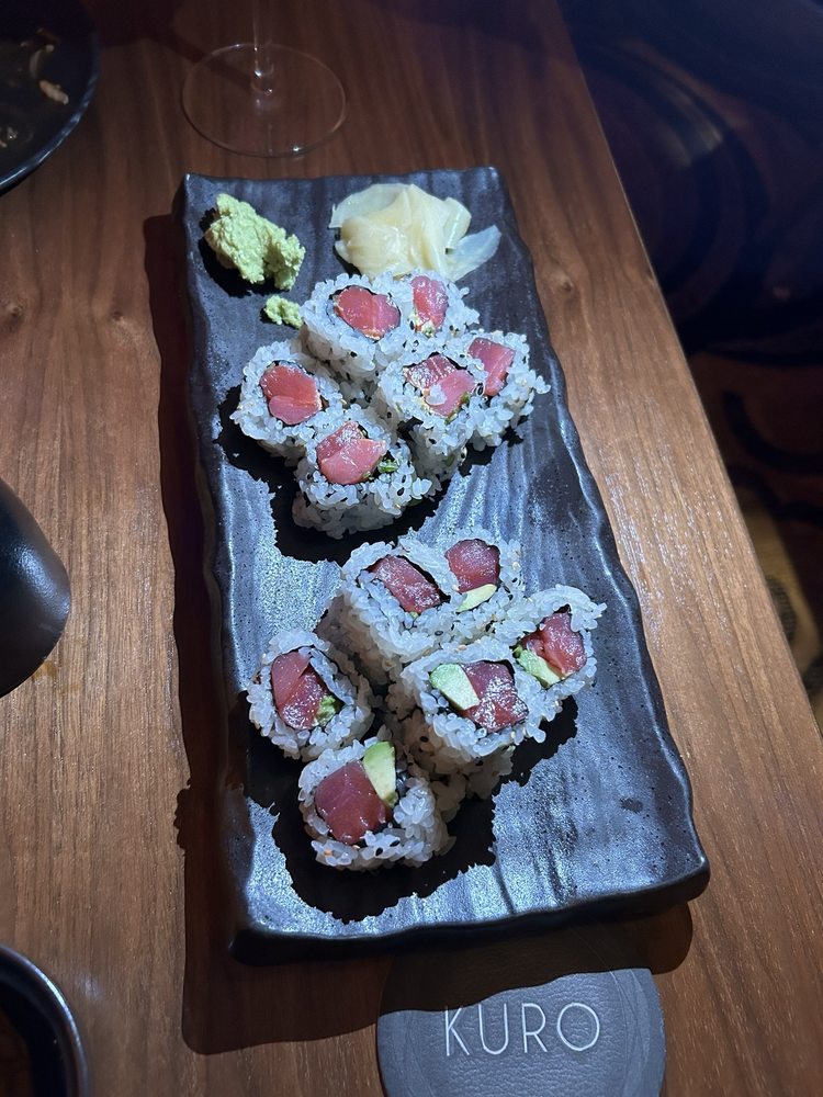 Tuna avocado roll and spicy tuna roll - Yelp