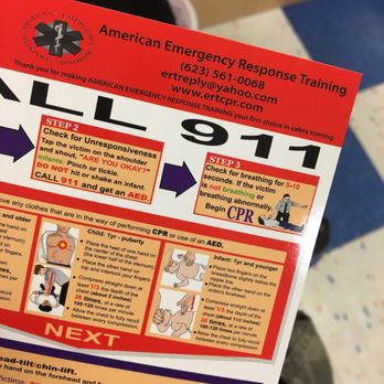 AMERICAN EMERGENCY RESPONSE TRAINING - Updated September 2025 - 57 ...