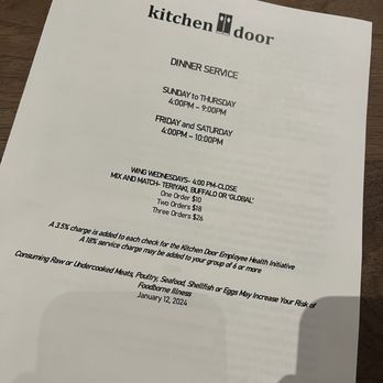 KITCHEN DOOR - Updated May 2024 - 1233 Photos & 867 Reviews - 1300 ...