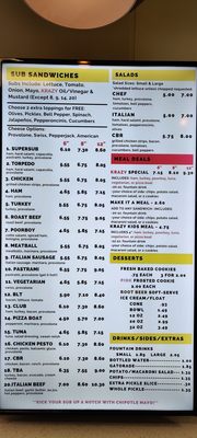 STEVE’S KRAZY SUB - Updated December 2024 - 15 Photos & 75 Reviews ...