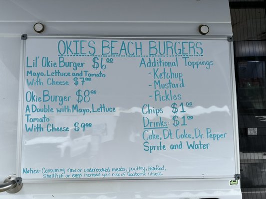 Okies Beach Burgers Updated April 2025 217 Islander Dr Emerald Isle North Carolina Food